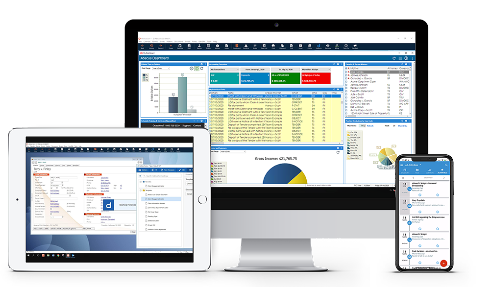 AbacusLaw | Practice Management Software | Request a Demo